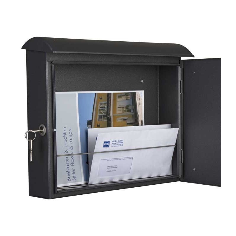 Mailbox QUELO with newspaper box - HEIBI